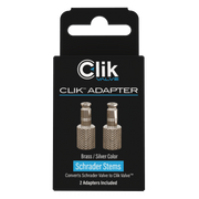 Schrader to Clik Valve Adapter Set
