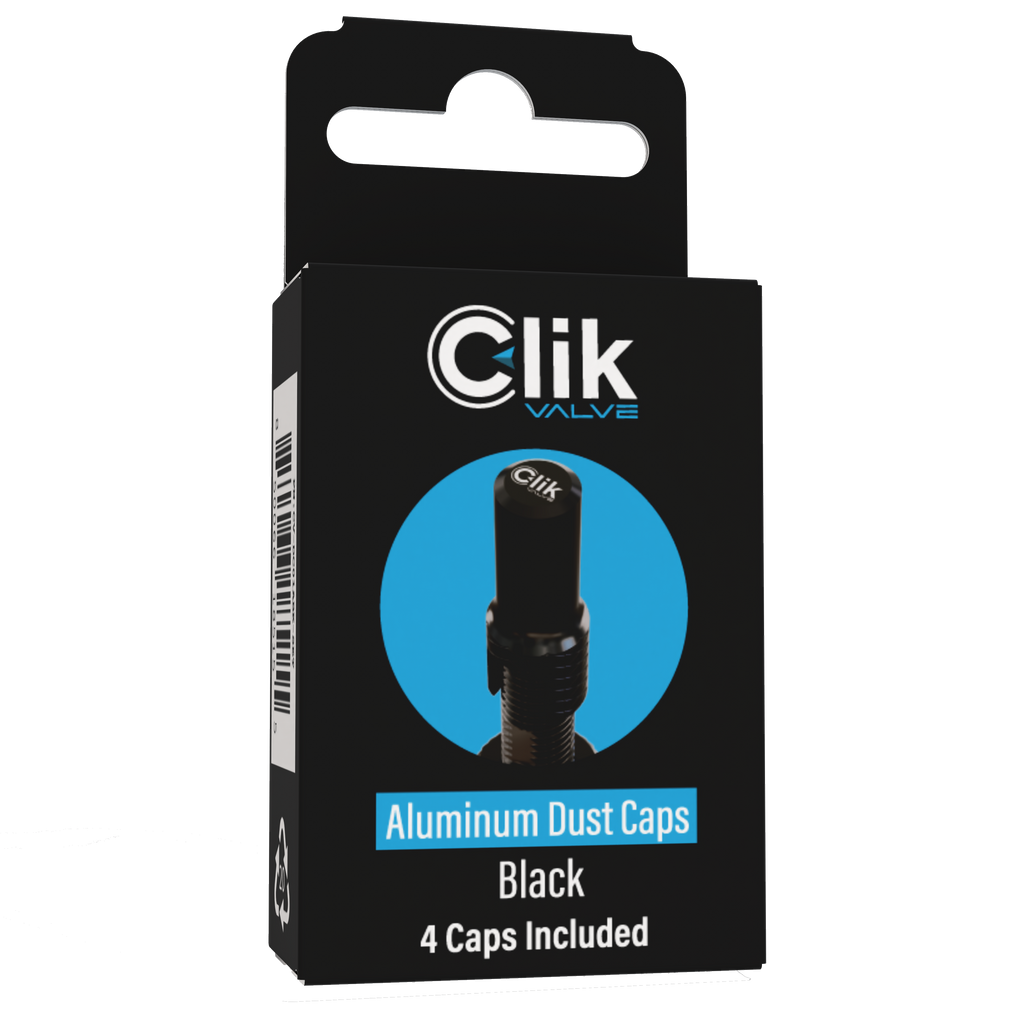Clik Valve Premium Dust Cap - (Set of 4)