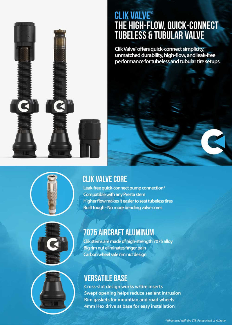 Clik Valve® | Award-Winning Quick-Connect Tire Valve System