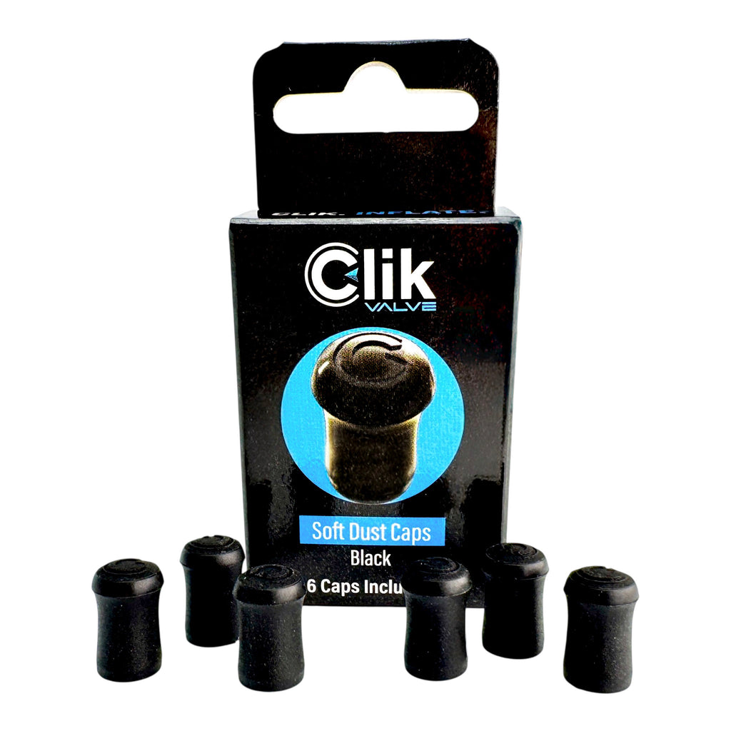 Clik Soft Dust Caps (Set of 6) - Grippy Push-On Pull-Off Design