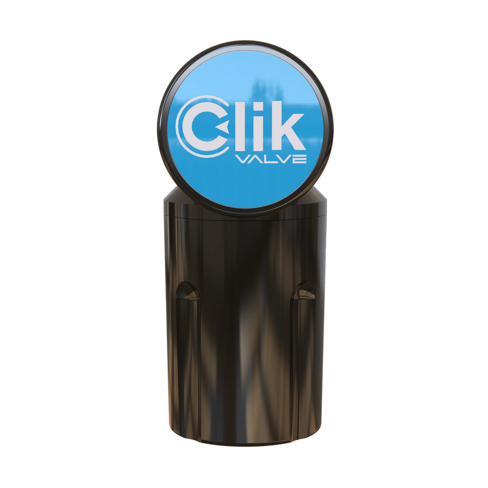 Clik 2-in-1 Right Angled Pump Head & Removeable Pump Adapter (Aluminum
